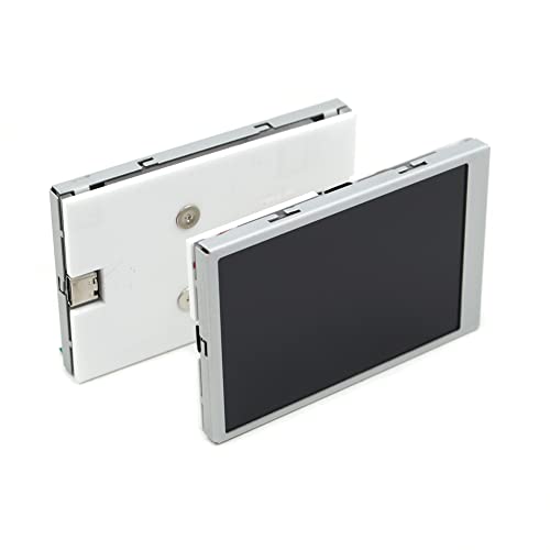 Lyzeous 3.5 Inch IPS Type-C Secondary Screen USB Chassis Sub-Screen Computer CPU GPU RAM HDD Monitor for Freely AIDA64 White