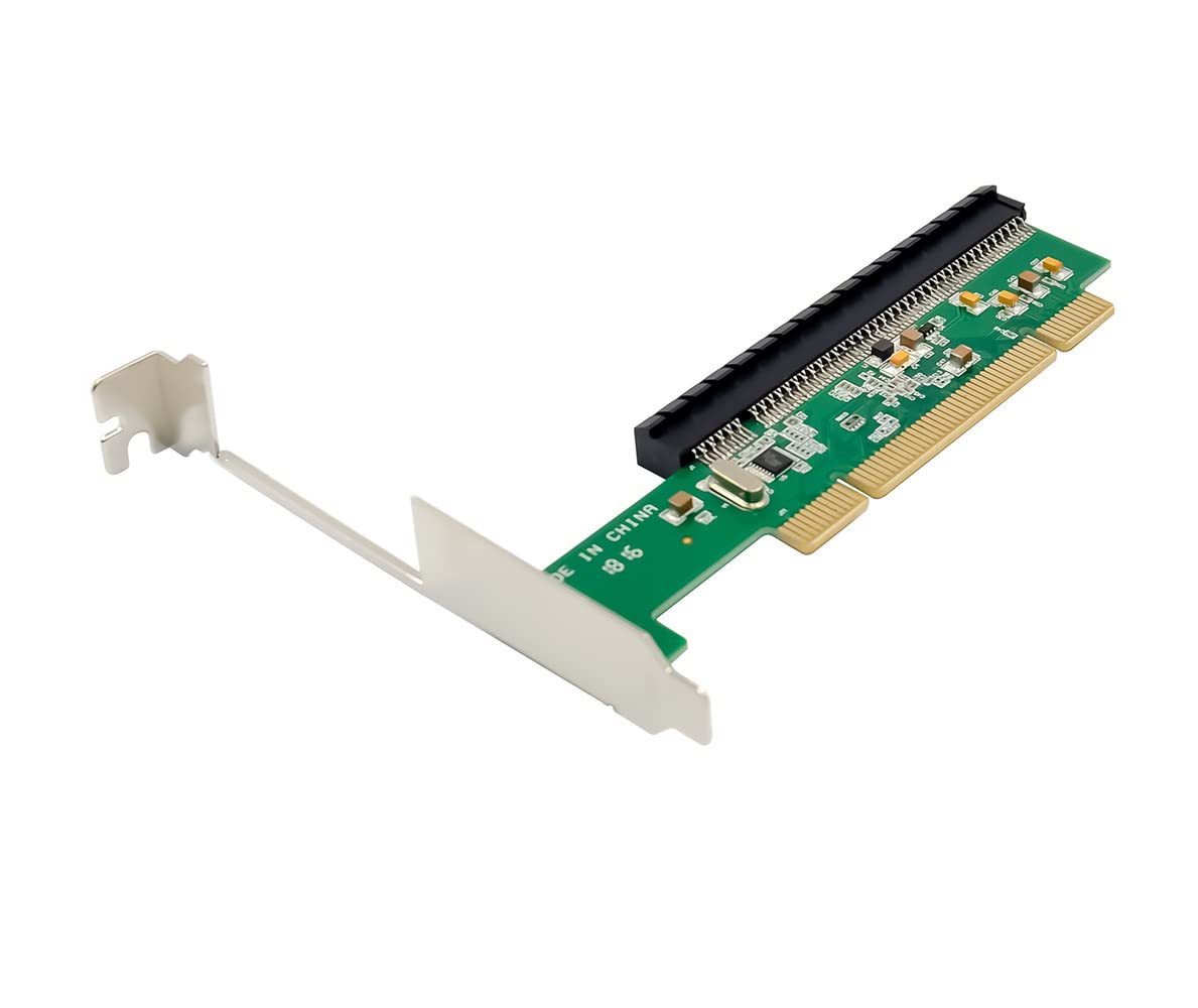 PCI to PCI Express X16 Bridge Card Adapter with PLX Chipset Compatible with PCIe X1,X4,X8