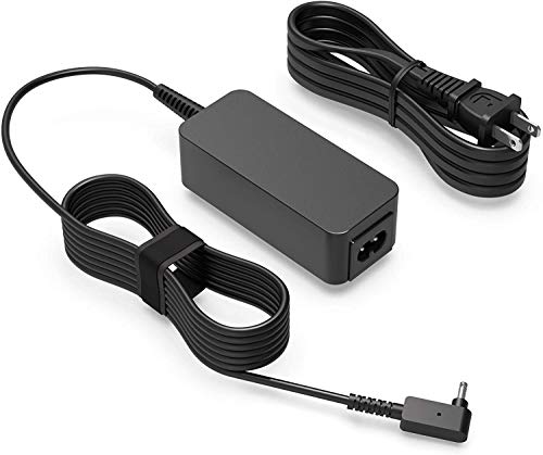 Superer AC Charger Fit for Acer Chromebook 11 CB3-111 CB3-131 CB3-132 C730 CB3-131-C3SZ CB3-111-C8UB CB3-132-C9M7 CB3-131-C3KD CB3-111-C670 Laptop Adapter Power Supply Cord