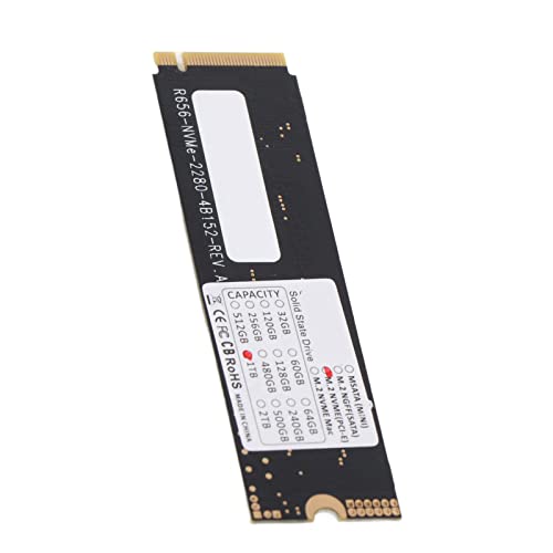 Jopwkuin Desktop SSD, High Bandwidth Silent Operation High Speed Transmission M.2 SSD for Desktop for Computer(#4)
