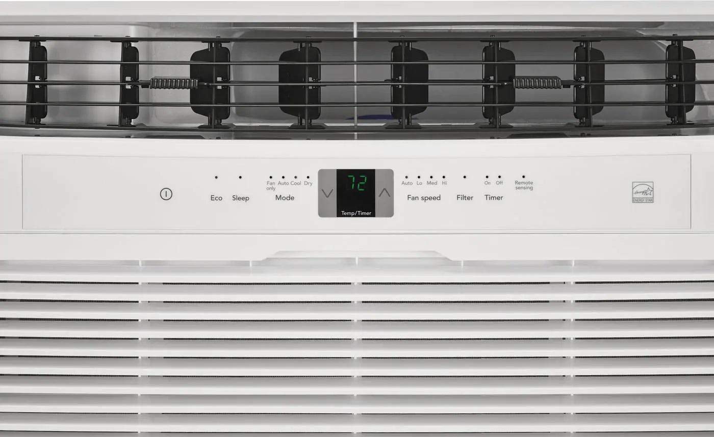 Frigidaire FFTA103WA1 24" Energy Star Through The Wall Air Conditioner with 10000 BTU Cooling Capacity, 115 Volts, 3 Fan Speeds, Remote Control, Programmable Timer and Auto Restart in White