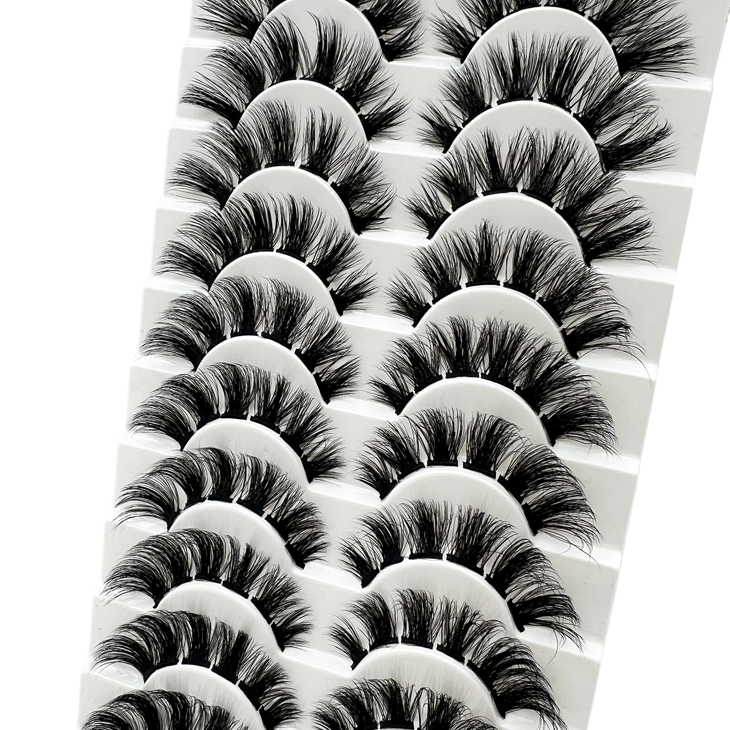 Lash Extension Kit Plant Fibre Lashes Super Soft Handmade DIY Clusters False Eyelashes that Look Like Extensions Fluffy Individual Lashes 120 Clusters 10-16MM Wispy 6D Fake Eyelash Pack, by TMIELYBS