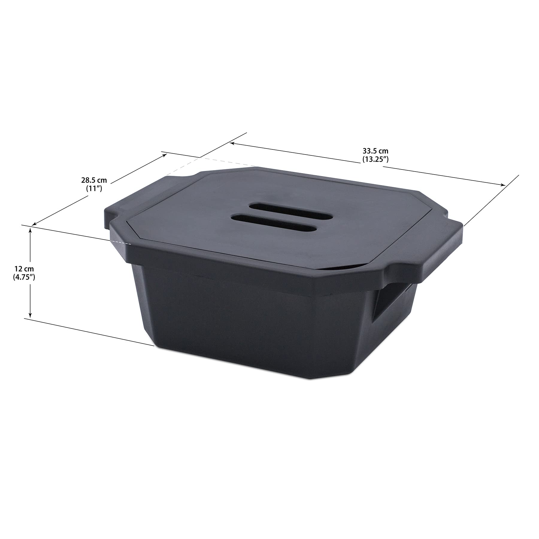 SP BEL-Art Magic Touch 2 HIGH Performance Black ICE Bucket; 2.5 Liter, with LID (M16807-2002)