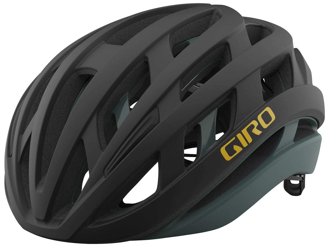 Giro Helios Spherical Adult Road Cycling Helmet - Matte Warm Black (Discontinued), Large (59-63 cm)