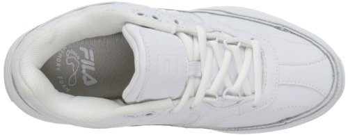 Fila womens Memory Workshift-w cross trainer shoes, White/White/White, 8.5 Wide US