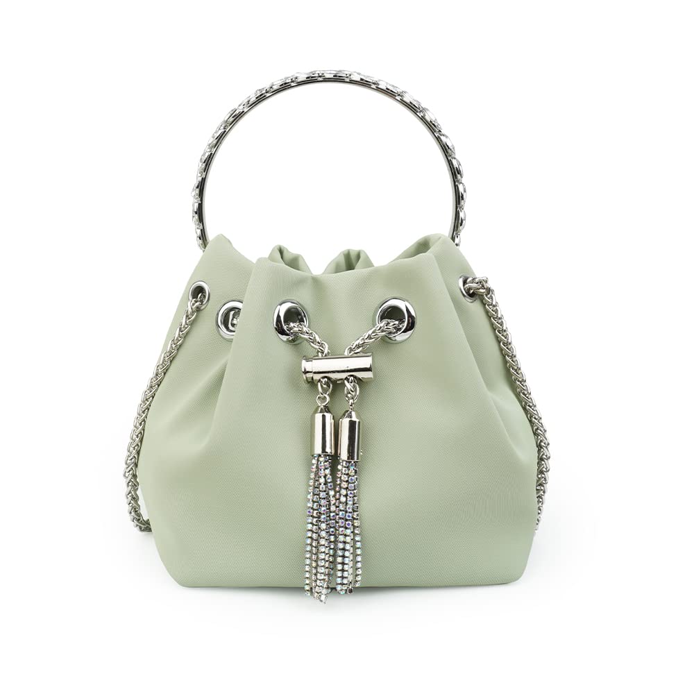 JBB Bags for Women Silver Purses Crystal Crossbody Clutch Evening Shoulder Bag Girls Party