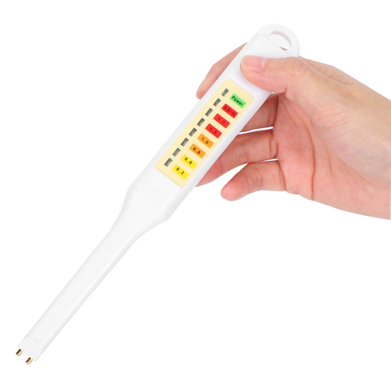 Jeanoko LED Salinity Meter Portable Handheld Electronic Food Salinity Tester Salinometer Soup Saltwater Hydrometer Analysis Detector Conductivity Tester for Home Kitchen