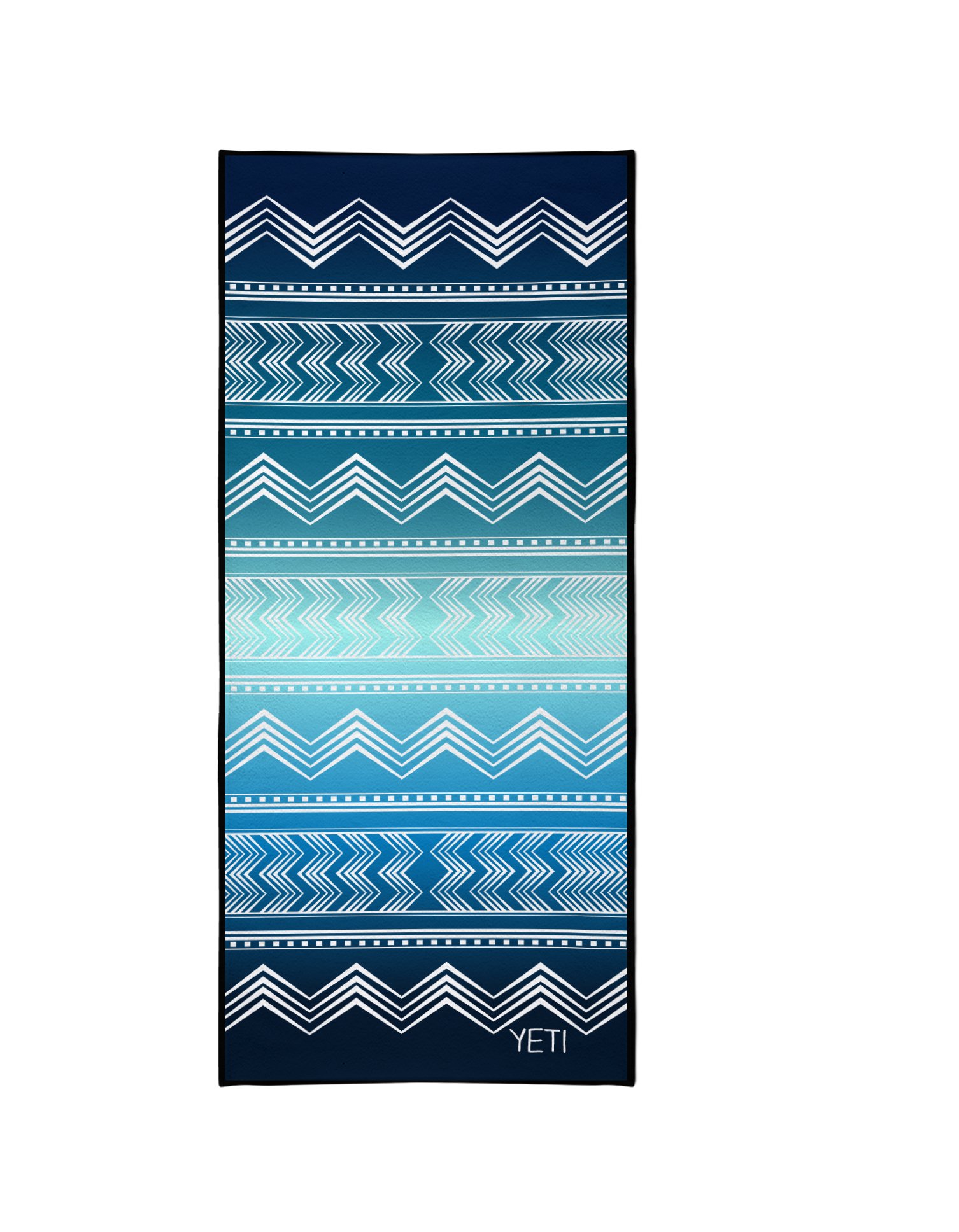 YETI YOGA - The Diamond Yoga Towel, Lightweight Slip-Free Yoga Mat Towel, 100% Microfiber