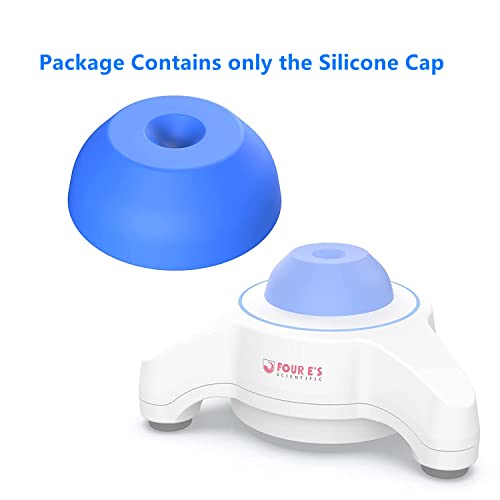 Interchangeable Silicone Cap for Four E's Scientific Mini Vortex Mixer(Blue)
