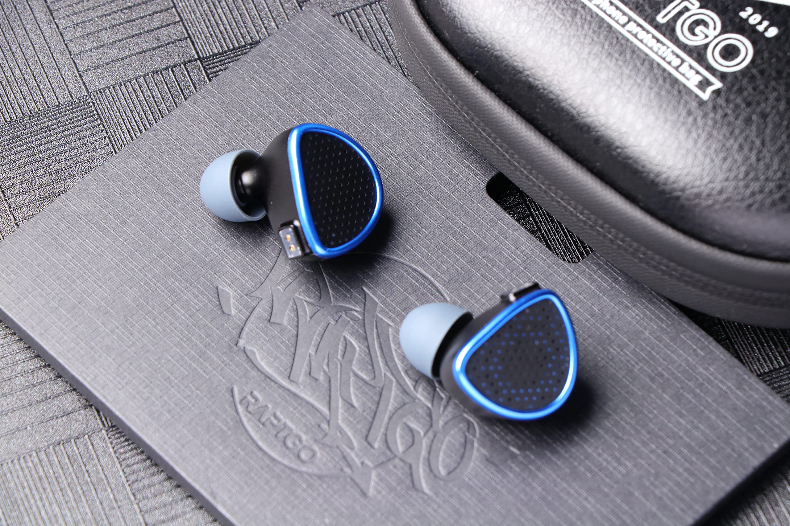 Linsoul RAPTGO x HBB Hook-X HiFi 14.2mm Planar Diaphragm Driver + PZT Driver in Ear Monitor with Open-Back Cavity, Interchangeable Plug 0.78 2pin OCC Cable, for Musician Audiophile
