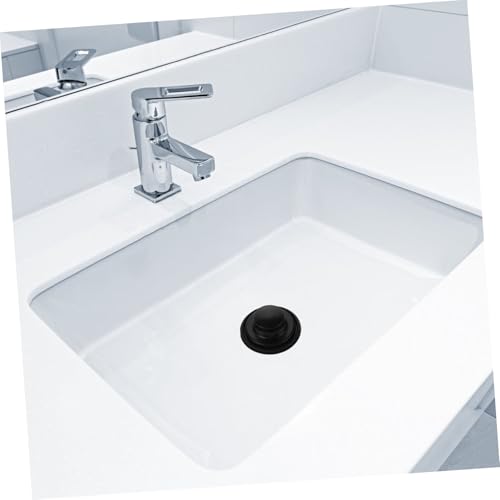NESTINGHO Sink Seal Cover Wash Basin Sink Stopper Shower Clog Cover Bathtub Drain Plug Bath Tub Drain Cover Sink Plug Stopper Kitchen Bathroom Bath Plugs Kitchen Drain Plug Black