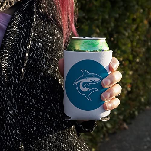 Hawaii Pacific University Primary Logo Can Cooler - Drink Sleeve Hugger Collapsible Insulator - Beverage Insulated Holder