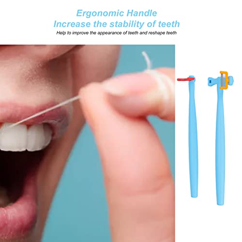 Interproximal Enamel Reduction Kit, Ergonomic Enamel Reduction Strip Professional Handle for Dental Hospital
