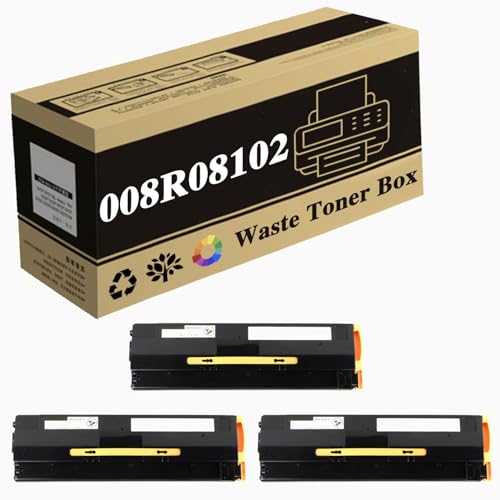 DUOBEY Replacement 008R08102 Waste Toner Box for Xerox AltaLink B8145 B8155 B8170 Waste Toner Container 3 Pack