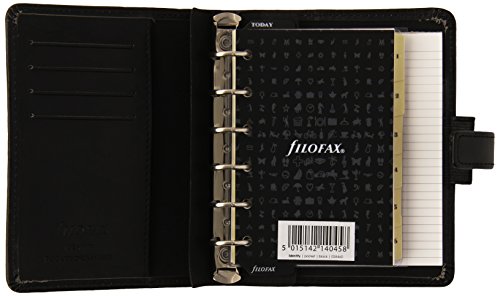 Filofax Pocket Identity Organiser - Black, 18-028460