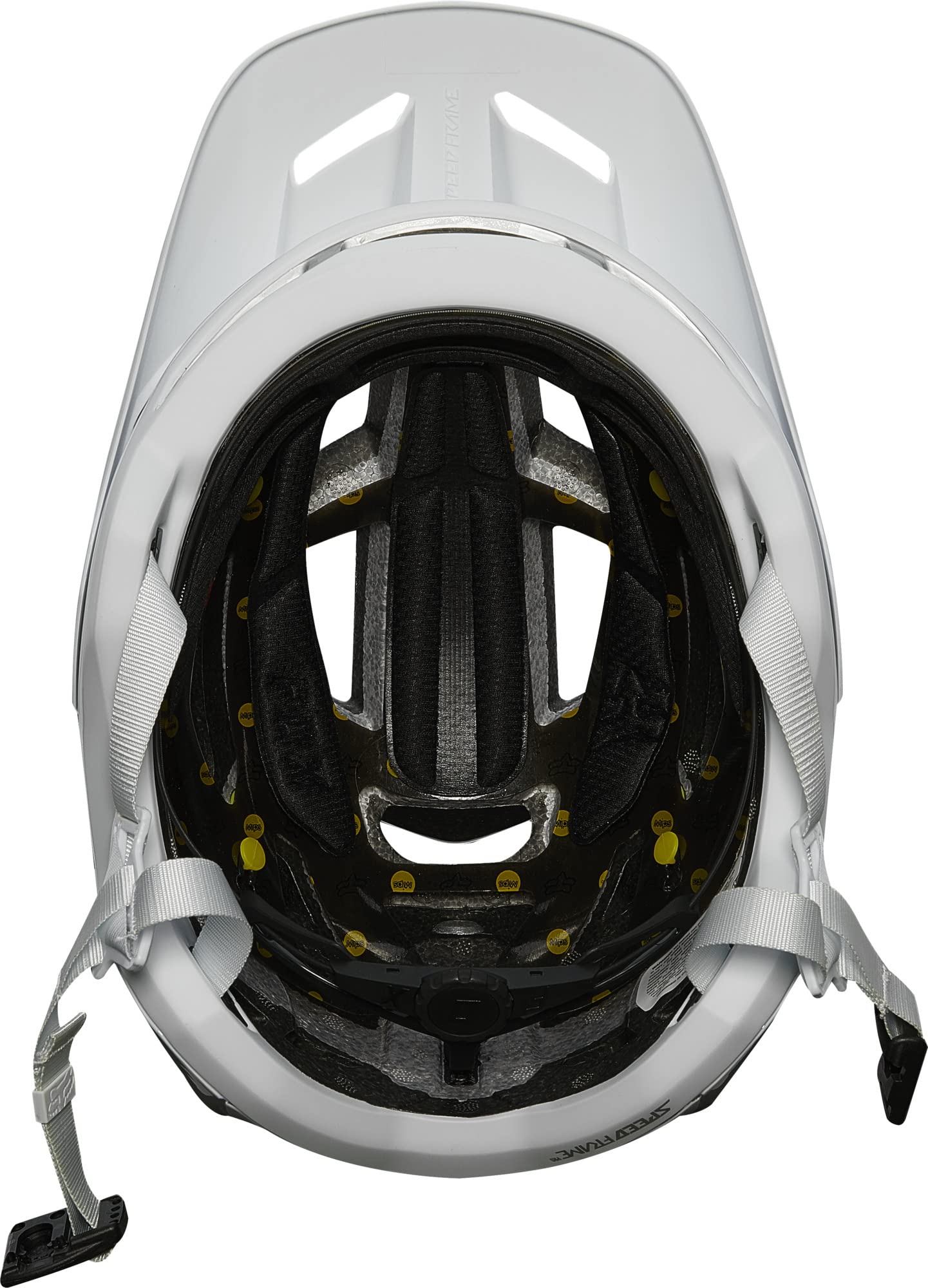 Fox Racing mens SPEEDFRAME PRO MOUNTAIN BIKING HELMET ,White,Medium