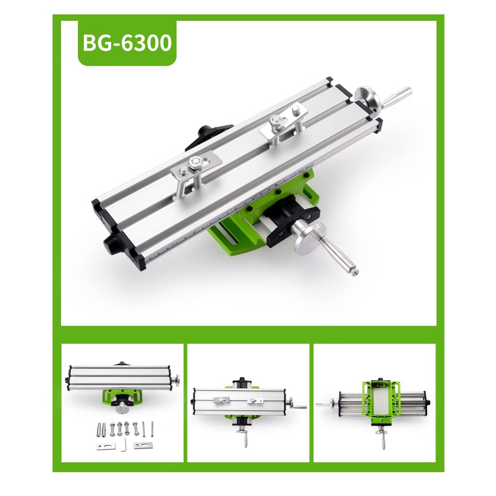 Mini Precision Milling Machine Worktable Multifunction Drill Vise Fixture Working Table(BG6300)