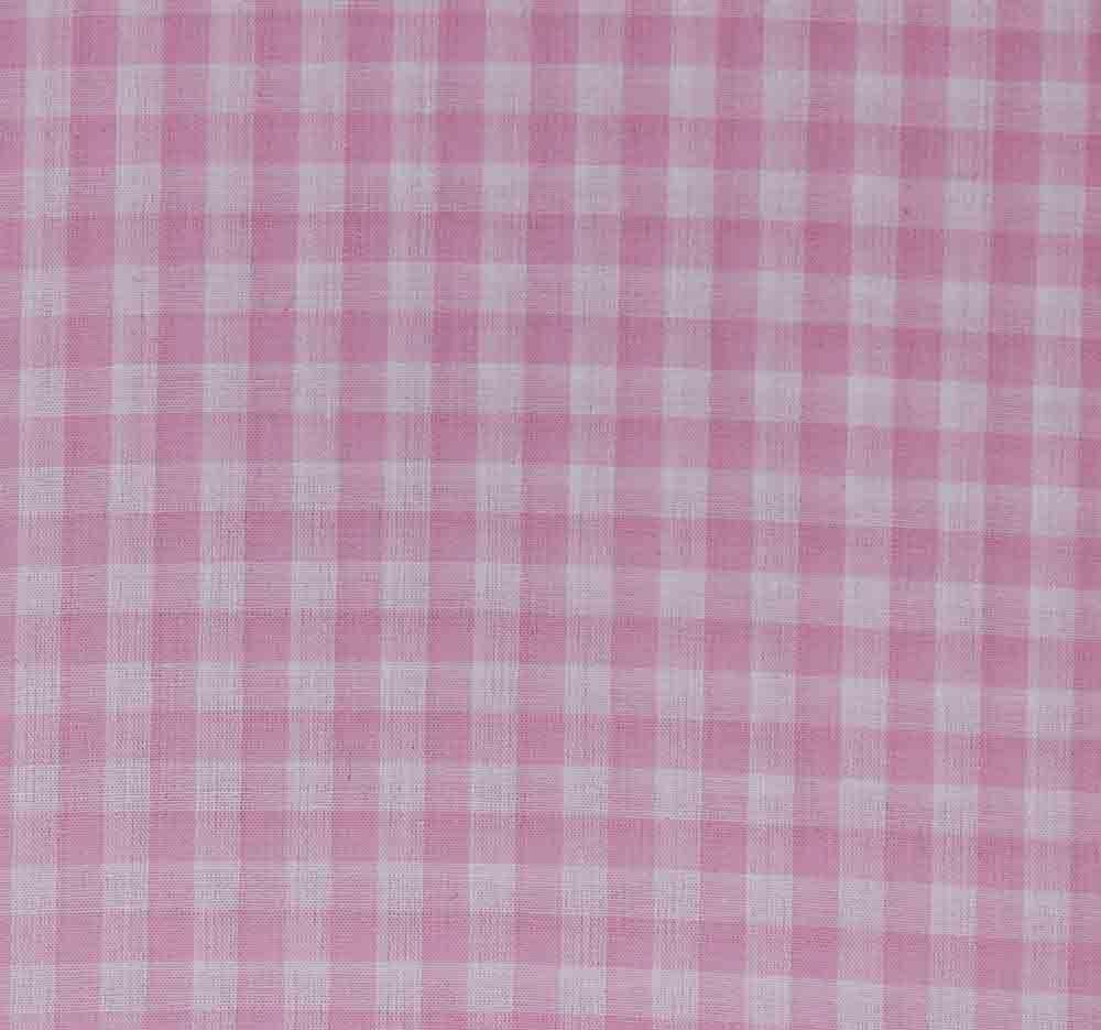 Richlin Fabrics 3 Yard Pack 1/4" Gingham Check Pink/White