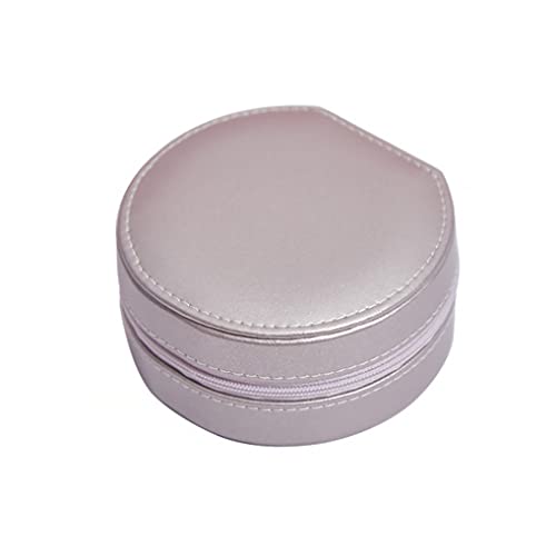 MILEVO Jewelry Organizer,PU Travel Jewelry Box Storage Case Necklace Earrings Rings Portable Jewelry Organizer Display Storage Case Organizer for Women Girls