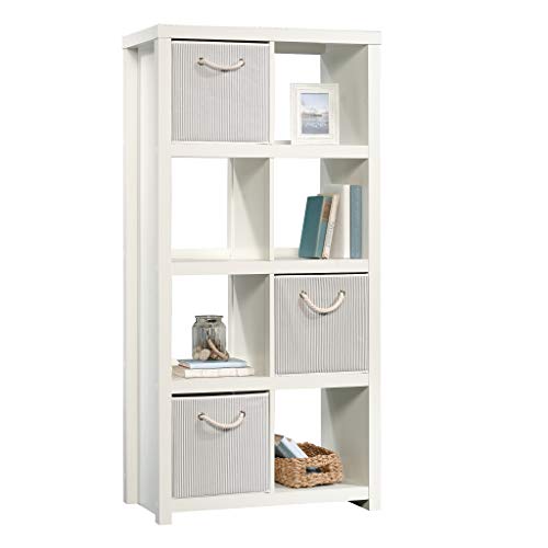 Sauder HomePlus 8-Cube Bookcase, White finish