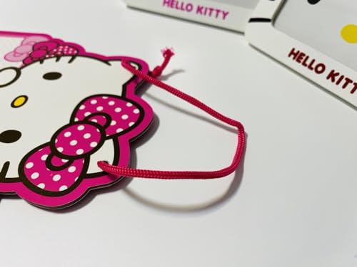 Hello Kitty Room Decor Set - 2 Hello Kitty Picture Frames Red & Pink - With Thematic 2-Sided Dry Erase Board for Weekly Schedule and Free Writing Space