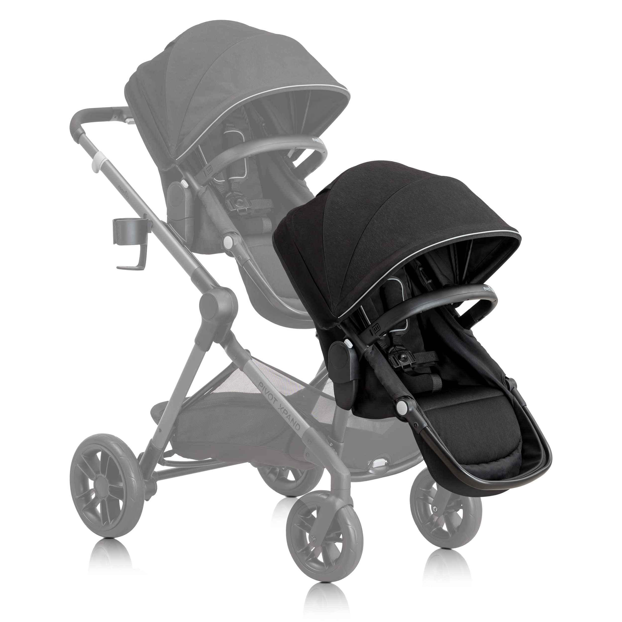 Evenflo Pivot Xpand Second Seat (Percheron Gray)
