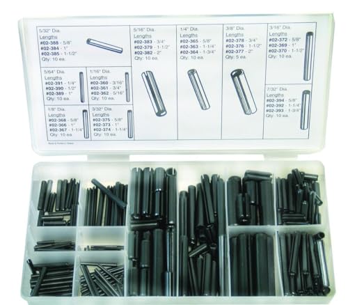Replacement for fits Genuine Oregon Spring Pins/Roll Pins Component Pack, 285 qty Part# 08-375
