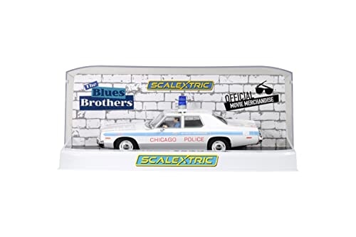 Scalextric Blues Brothers Chicago Police Dodge Monaco Patrol Car 1:32 Slot Race Car C4407