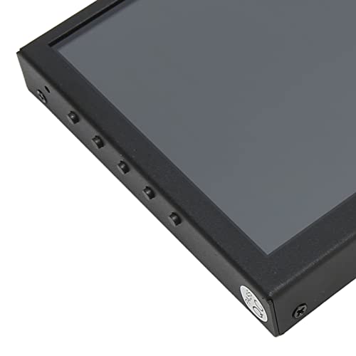 Mini Computer Second Screen, HD Multimedia Interface Plug and Play Metal Case Dual Speakers Portable 7 Inch Monitor for OS X for Laptop