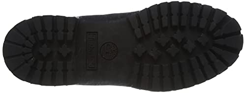 Timberland Men's 6 inch Premium Waterproof Boot, Black Nubuck, 8.5