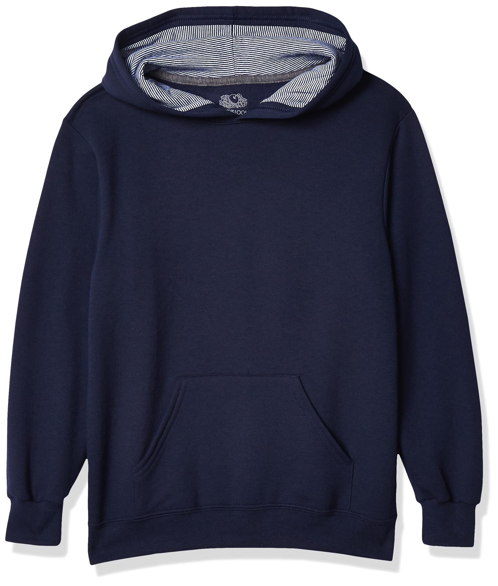 Fruit of the Loom boys Fleece Sweatshirts, Hoodies, Sweatpants & Joggers Shirt, Hoodie - Navy, X-Small US