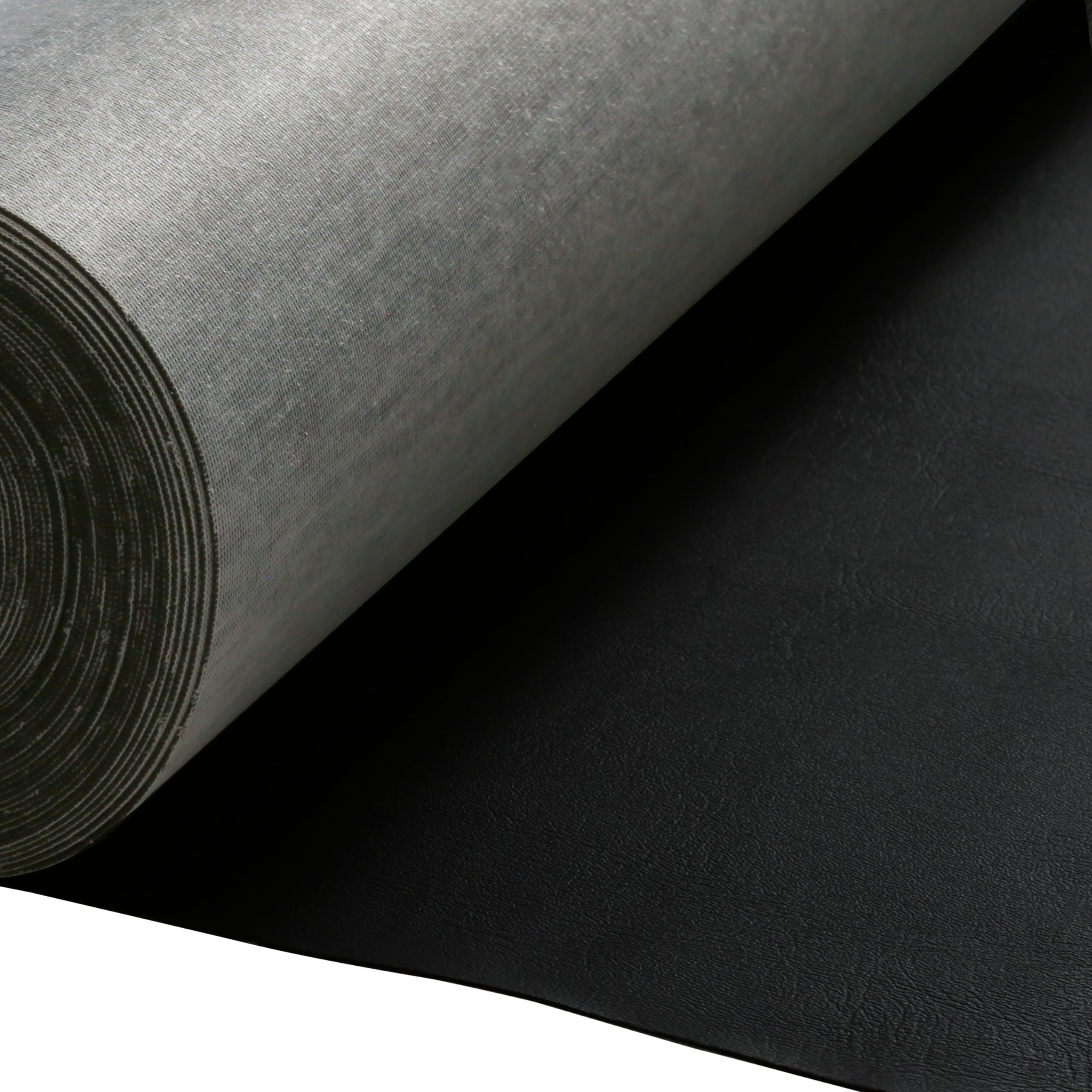 Vinyl Upholstery Fabric Black 54" Wide by 10 Yards Auto Home Commercial