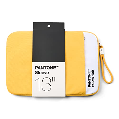 Pantone Tablet Sleeve 13", One Size, Yellow 109 C