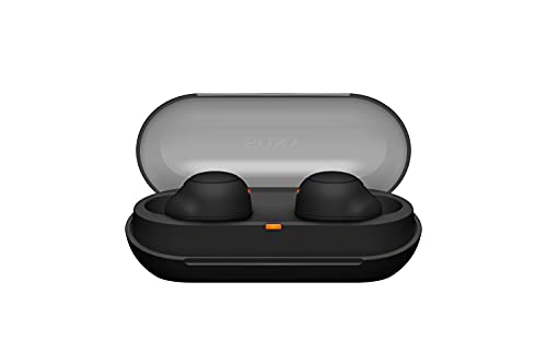 Sony True Wireless Headphones - Up to 20 Hours Battery - Charging case - Voice Assistant Compatible - Built-in mic for Phone Calls - Reliable Bluetooth - WF-C500B/BZ - Limited Edition - Midnight Black