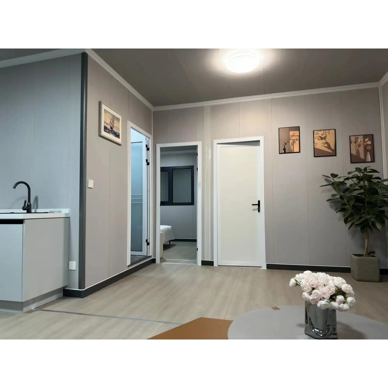 Mobile 20Ft Folding Prefabricated Container House Folding Prefabricated Container House Modular Design Prefab Container House