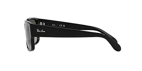 Ray-Ban RB4388 Square Sunglasses, Black/Grey Gradient, 55 mm