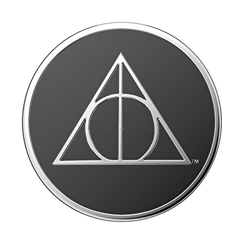 PopSockets Phone Grip with Expanding Kickstand, PopSockets for Phone, Harry Potter- Enamel Deathly Hallows