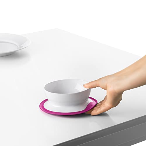 OXO Tot Stick & Stay Suction Bowl - Pink (Pack of 2)