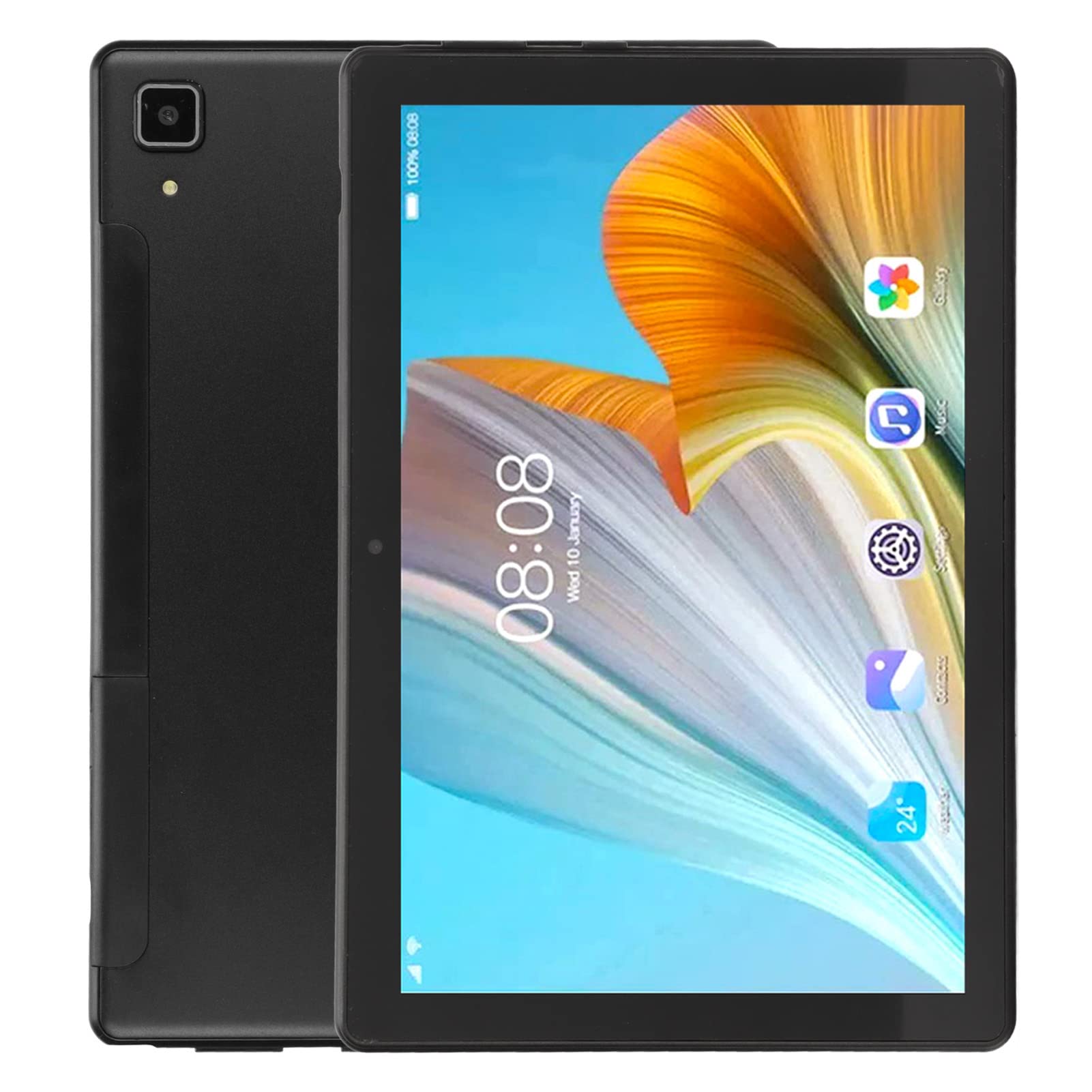 LBEC Tablet 8.1 Inch 6000mAh 4GB 64GB Black HD Tablet 1920x1200 for 12 Games (U.S. regulations)