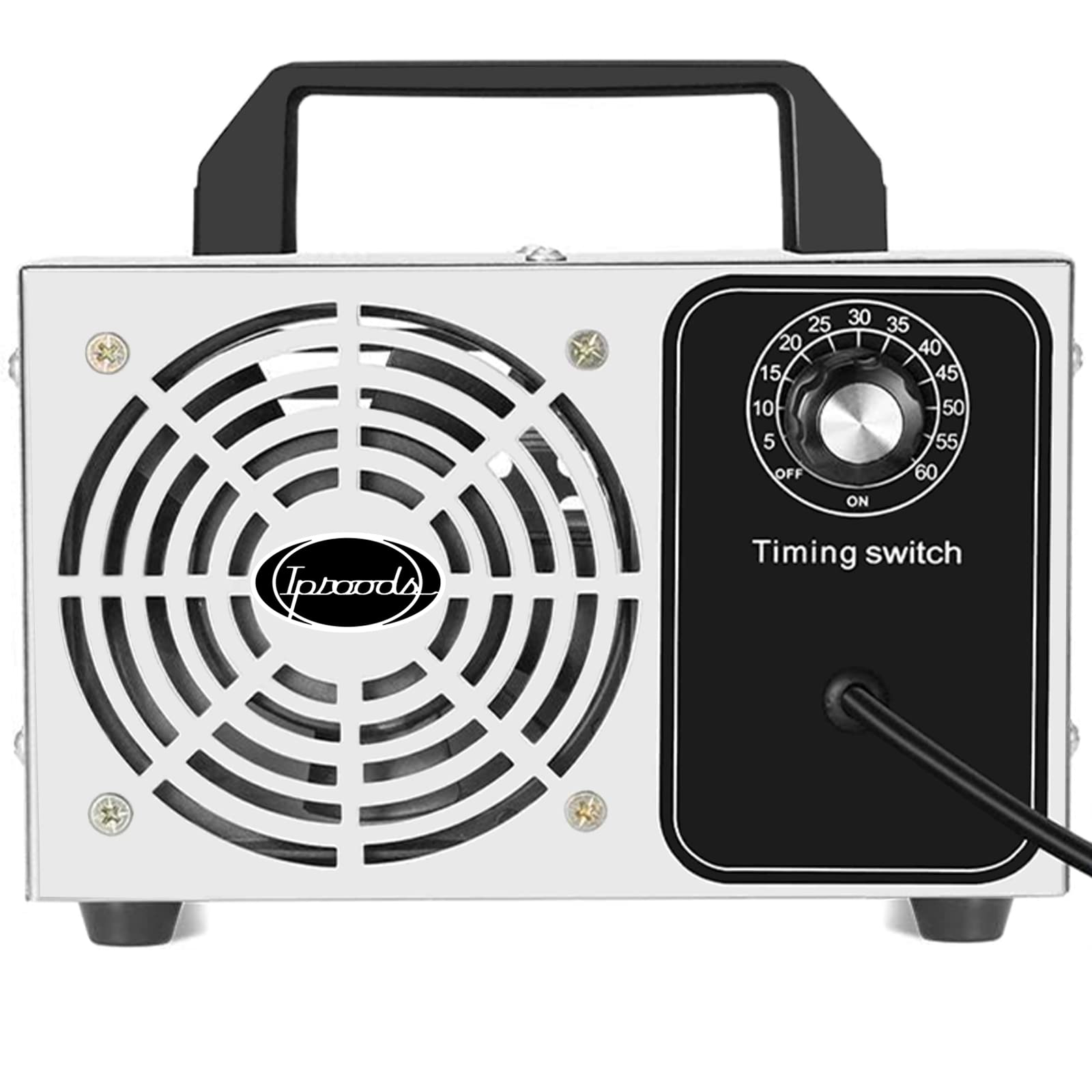 Iproods 20000mg/h Ozone Machine Generator Air Odor Removal Removal Eliminate for Car, Home, Smoke and Pet