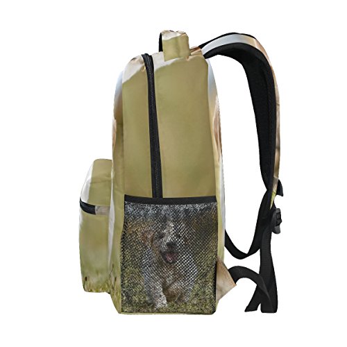 Puppy Dog Fantasy Backpack School Bag Travel Daypack One Size