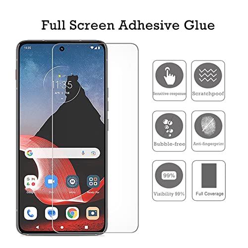 RBEIK 3PACK MOTO ThinkPhone 5G Screen Protector Glass, Premium 9H Hardness Anti-Scratch Bubble Free Tempered Glass Screen Protector for Motorola MOTO ThinkPhone 5G 6.6" Screen