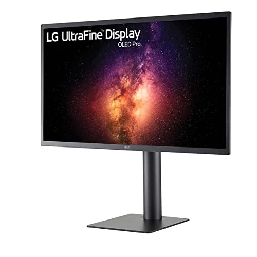 LG Ultrafine™ OLED Monitor (27EQ850) – 27 inch 4K UHD (3840 x 2160) OLED Pro Display with Adobe RGB 99%, DCI-P3 99%, 1M:1 Contrast Ratio, Hardware Calibration, Multi-Interface, USB Type-C™ (PD 90W)