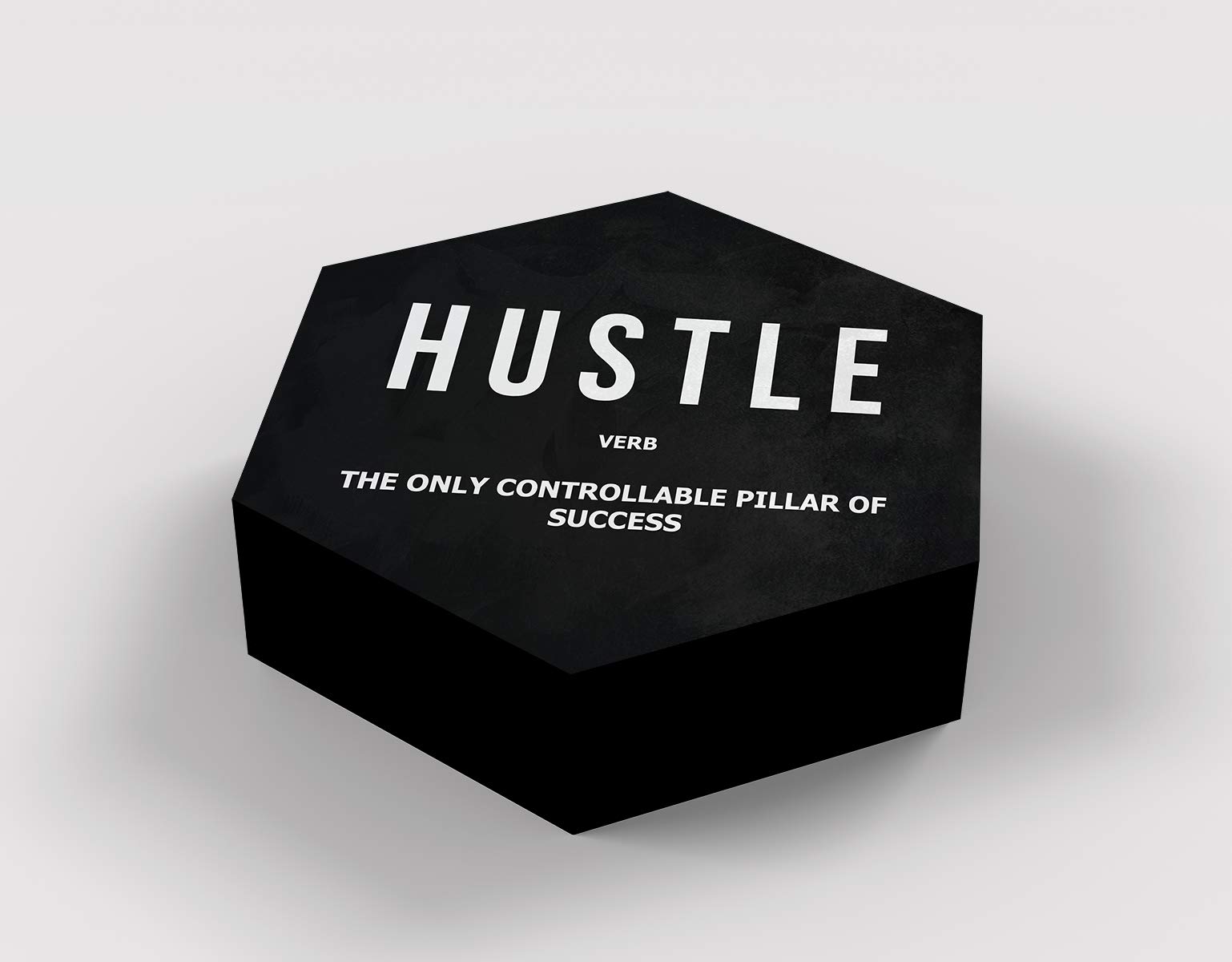 Hexagon Canvas Prints Bundle Office Decor Motivational Modern Wall Art Hustle Success Hexagonal Definition Set Of 3x, 5x, 7x, 9x, 11x Pieces (11 Pieces Bundle)