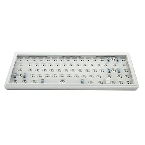 Misaso GAS67 Customized Mechanical Keyboard Kit Hot Swap Axis Wired Gasket Structure RGB Backlight Gaming Keyboard White