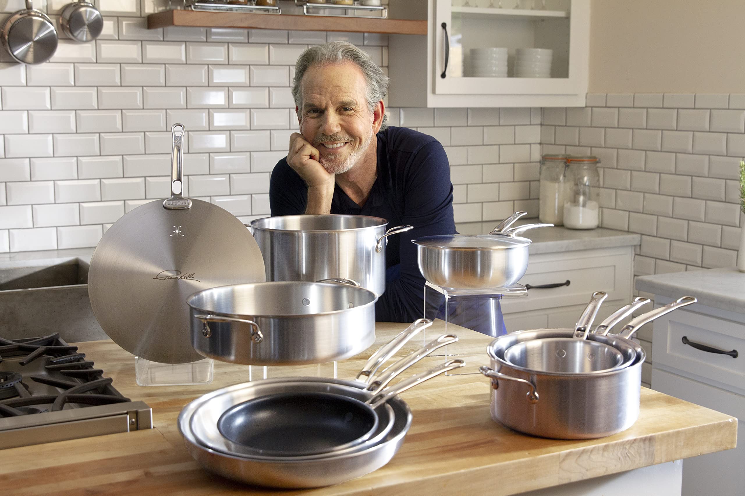 Hestan - NanoBond Collection - Titanium Stainless Steel 4-Quart Sauce Pan with Lid - Toxin, PFAS, & Chemical Free Clean Cookware, Induction Cooktop Compatible