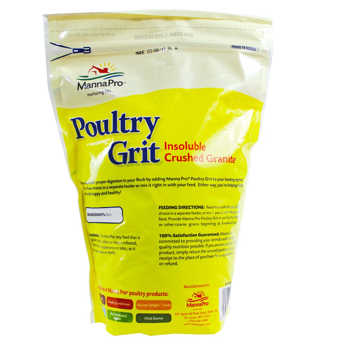 Manna Pro Poultry Grit, 5-Pounds