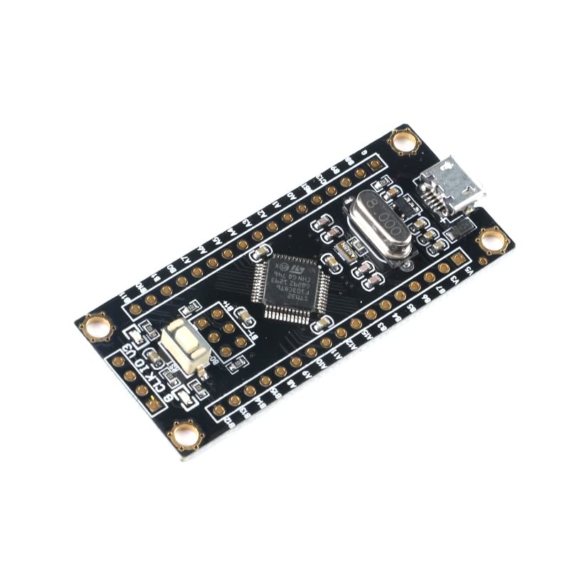 JESSINIE STM32F103C8T6 ARM STM32 Development Board STM32 Minimum System Development Core Board Micro USB Learning Board with Pins for Arduino