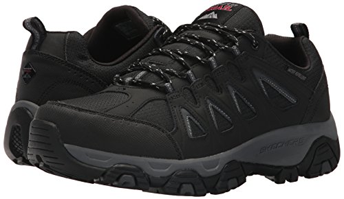 SKECHERS Mens Terrabite Black/Charcoal 11 EE - Wide