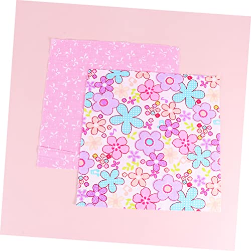 Sewing Fabric 50pcs Quilting Fabric Quilted Comforter Comforters Floral Fabric for Clothes Craft Fabric Scraps Quilting Fabric Squares DIY Floral Printed Fabric Sewing Fabric